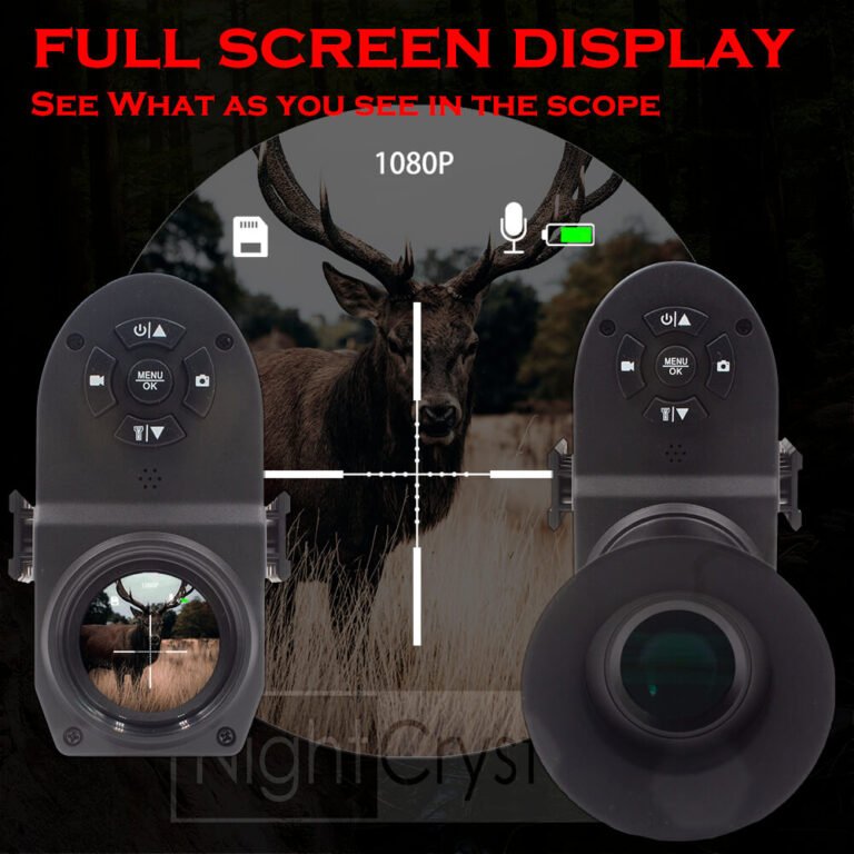 M4A IR Hunting Night Vision Scope Attachment - NightCrystal Optics