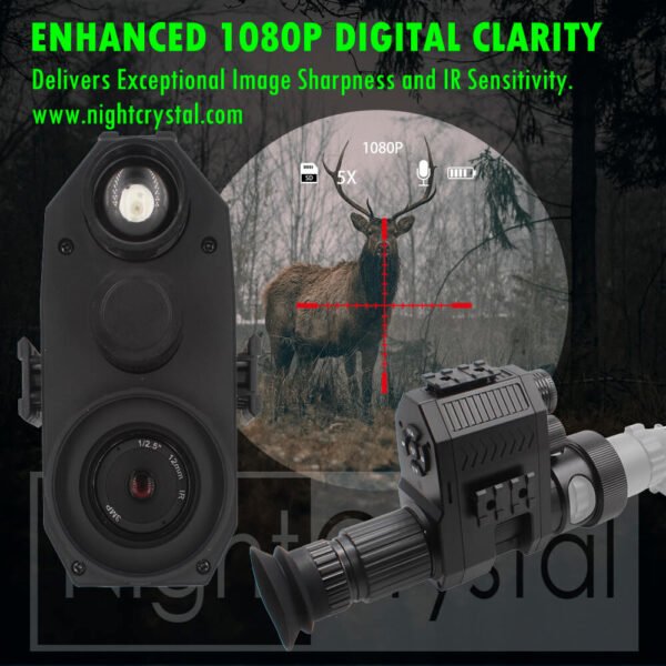M4C Hunting Night Vision Scope Attachment – NightCrystal Night Vision ...
